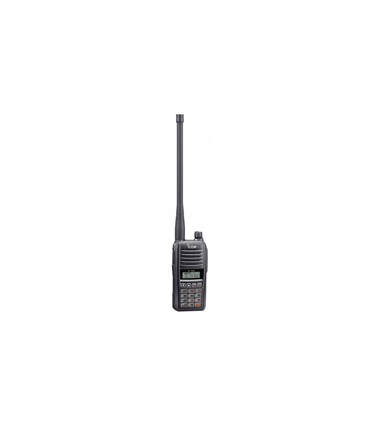 Handheld Aviation and Microlight Radio IC-A16E Ground ICOM - Air et ...
