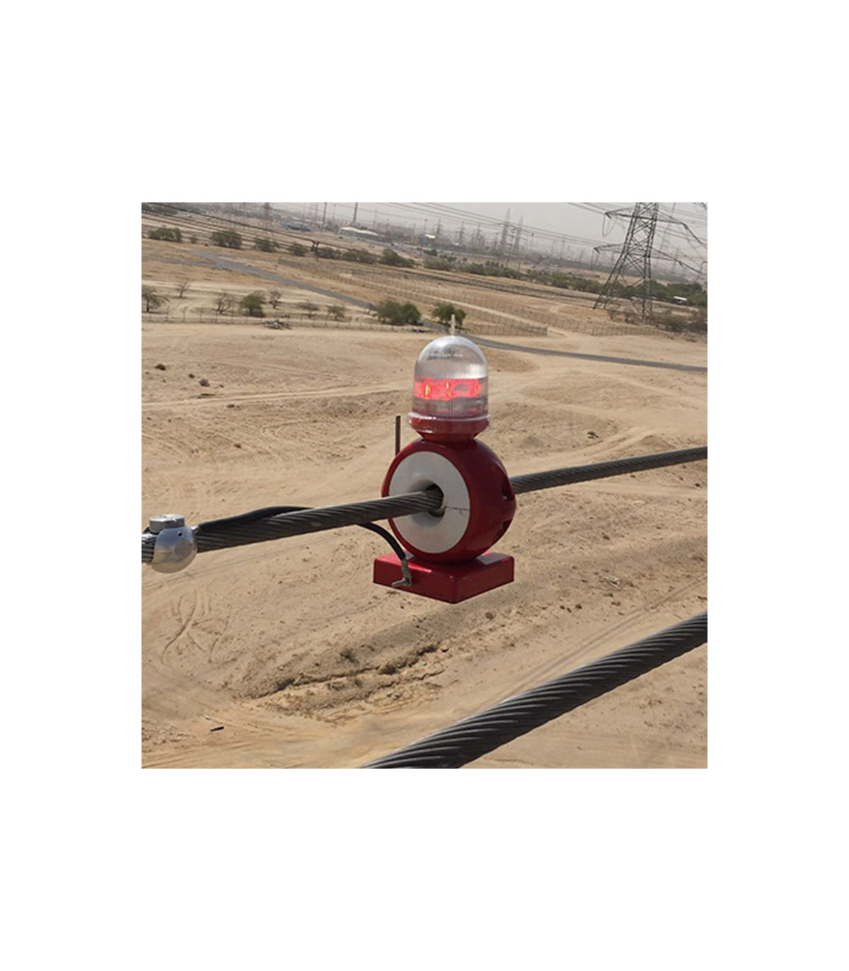 Conductor Marking Light for High Voltage Lines - Air et Aventure
