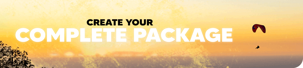 Complete paragliding package : The beginner's guide